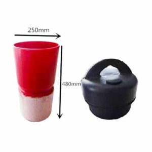 Pig Farm Manure Removal System Straight Type Manure PVC Plug Dung Drain ...